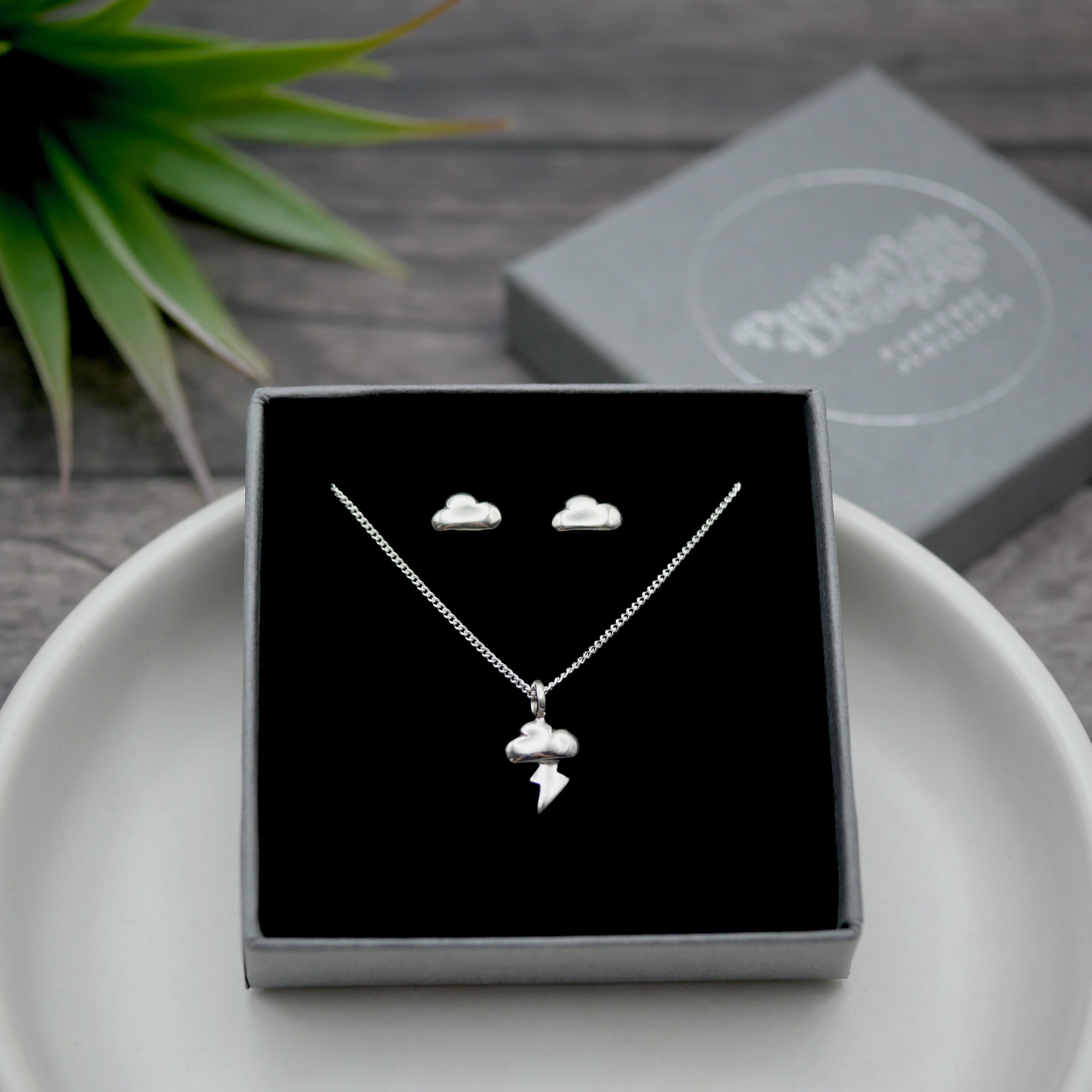 Stormy Weather Gift Set - Sterling Silver | Purplefish Designs